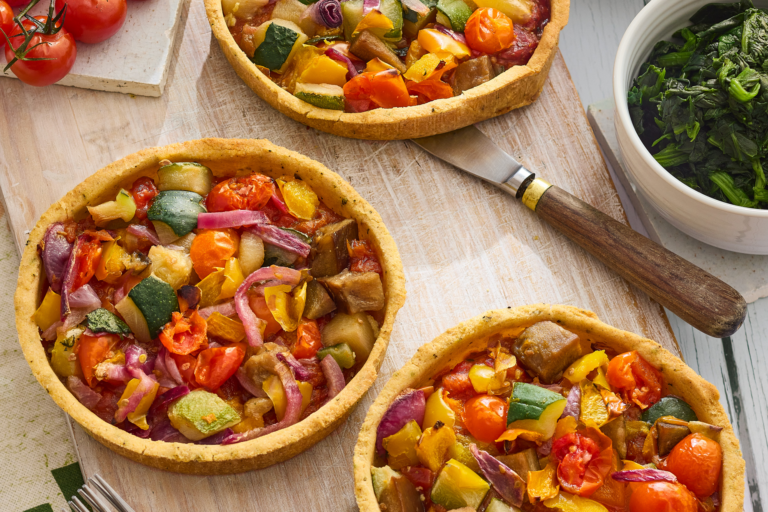 Rustic Roasted Vegetable Tart - Fieldfare